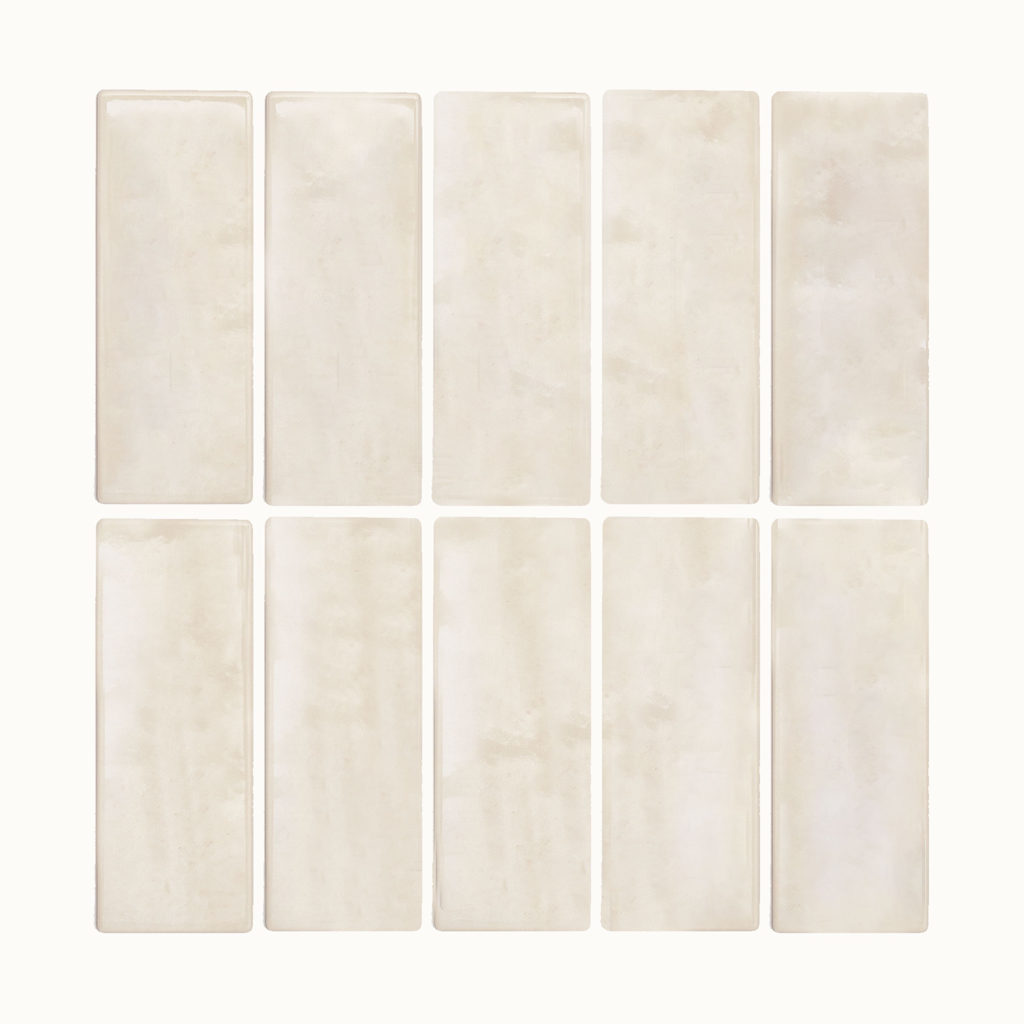 Monet Ivory Subway Tile – Tisa Home