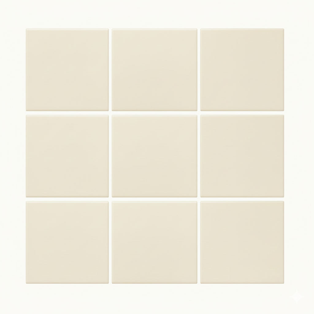TH Cream Square Mosaic – Tisa Home