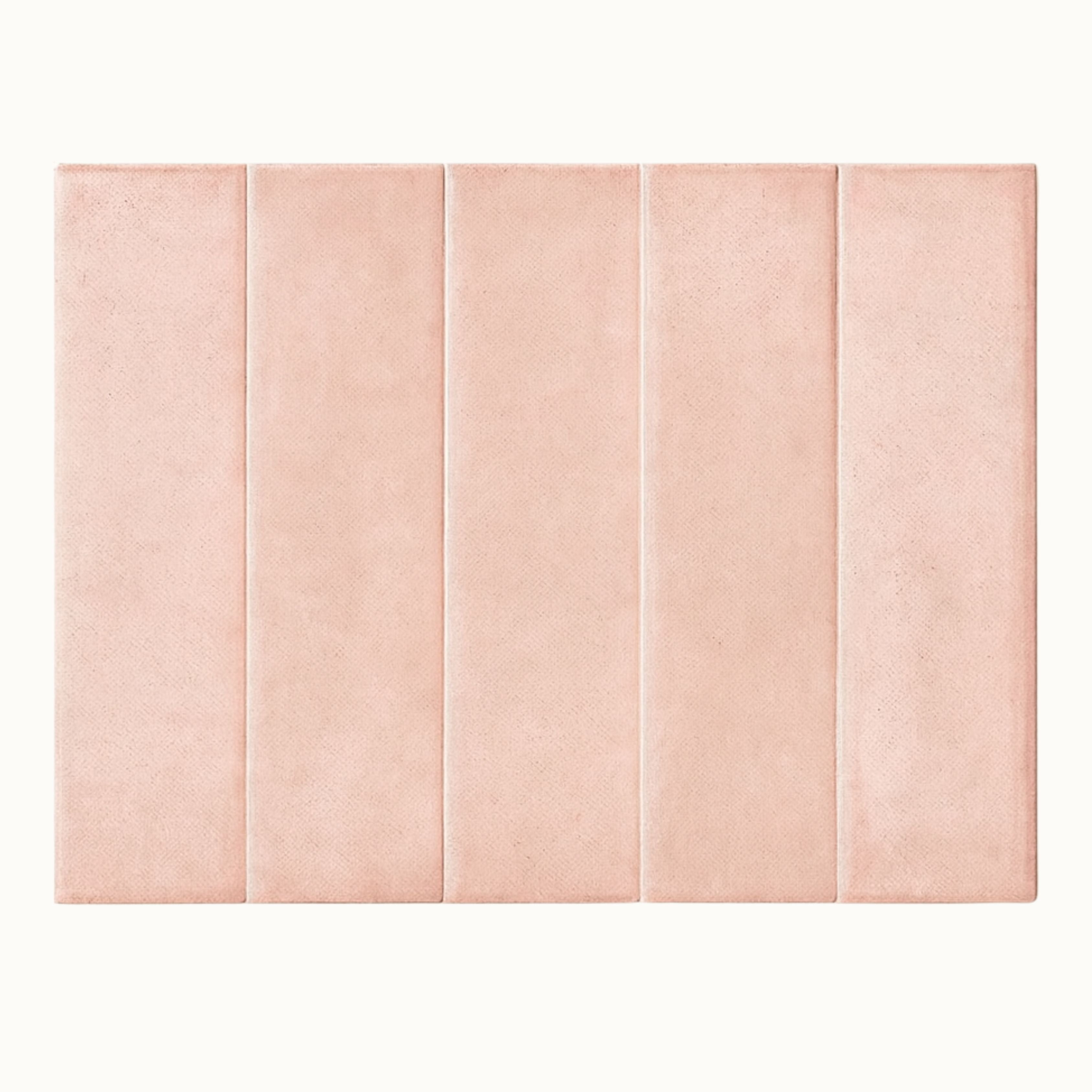 Saga Coral Pink Subway Tile – Tisa Home