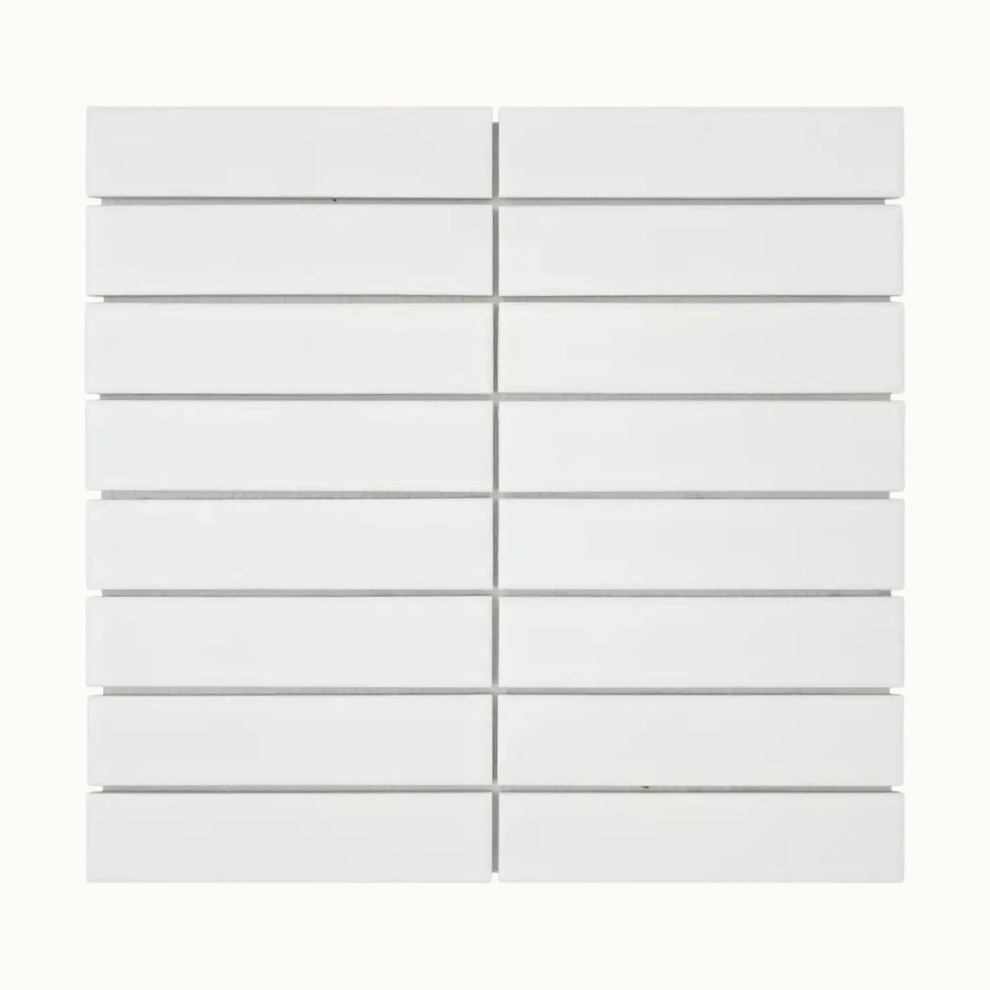 Dove White Kit Kat Tile – Tisa Home